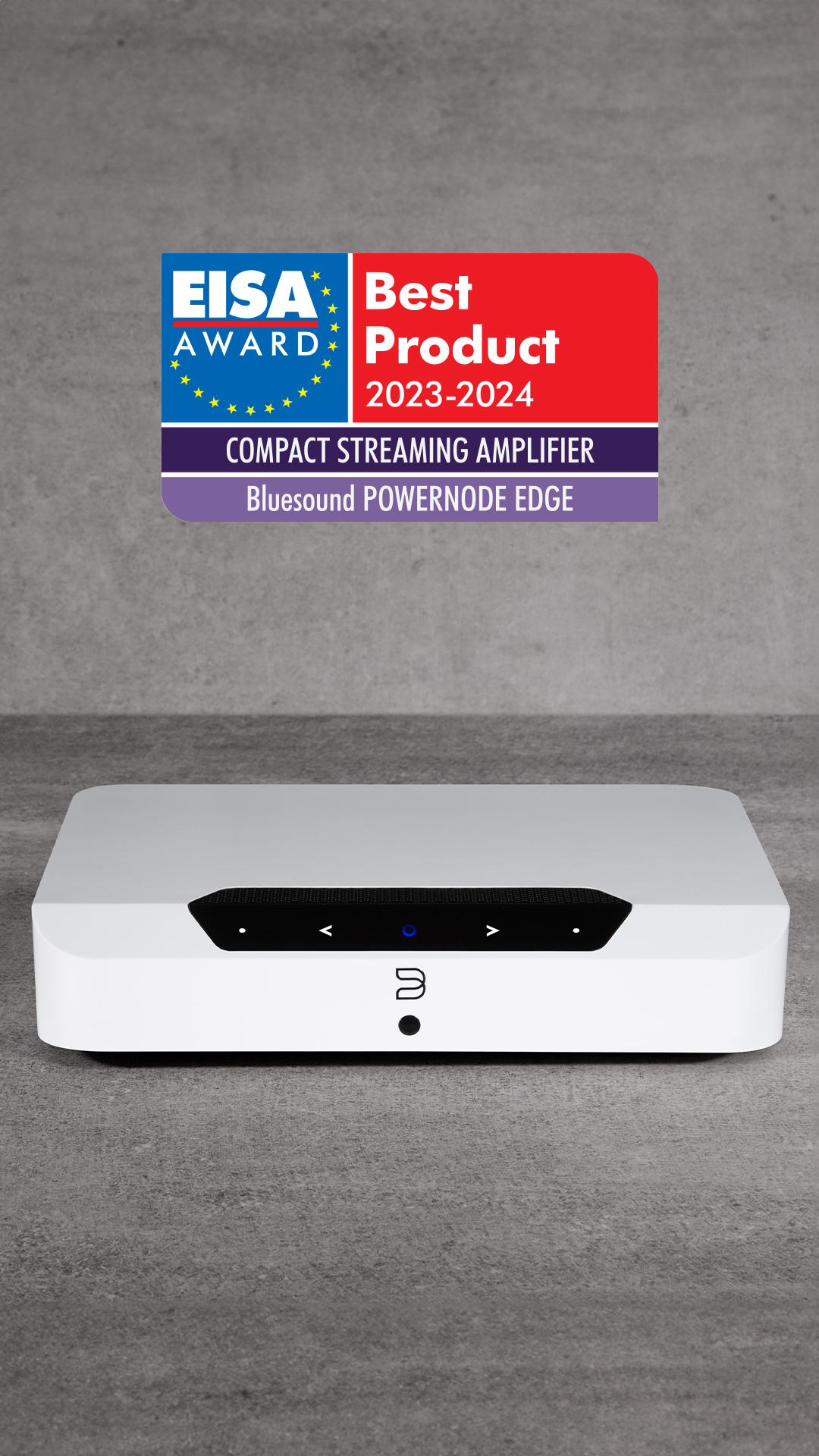Bluesound POWERNODE EDGE - EISA 2023-2024 - Studio Špalíček